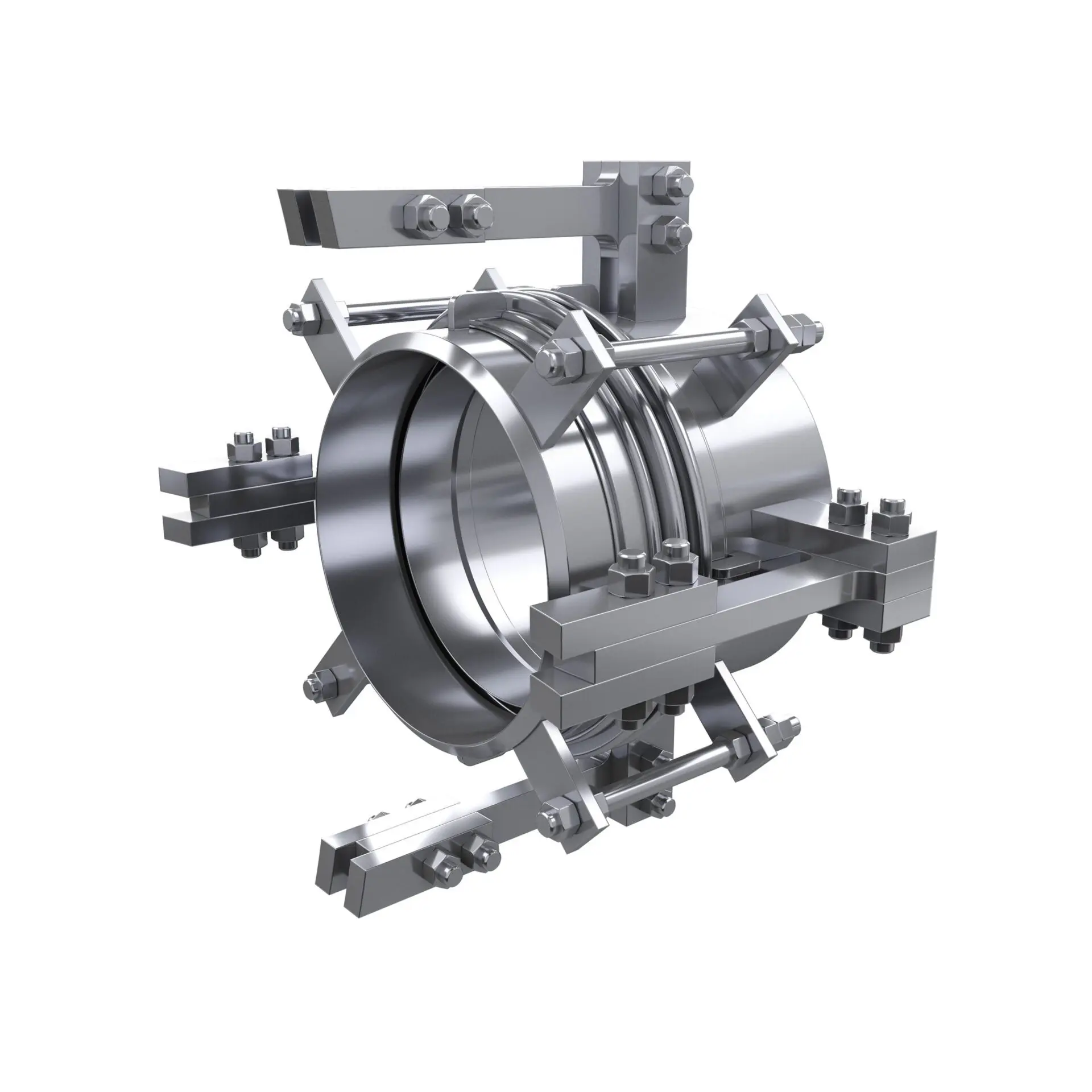 Axial Expansion Joint | Bolted or V Flanges | Bellows Technology